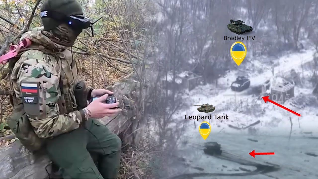 Watch!! Russian Destroy NATO Leopard and US-Made Tanks in Fierce ...