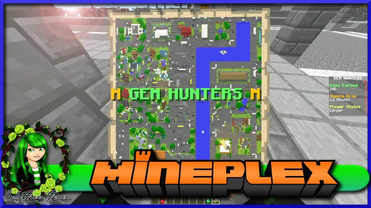 Mineplex Monday | NEW GAME | Gem Hunters | SallyGreenGamer - YouTube