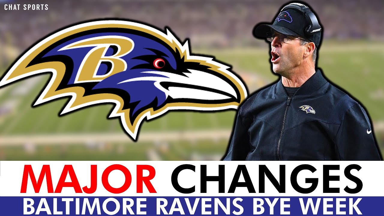 Ravens Making MAJOR Changes During Bye Week? - YouTube