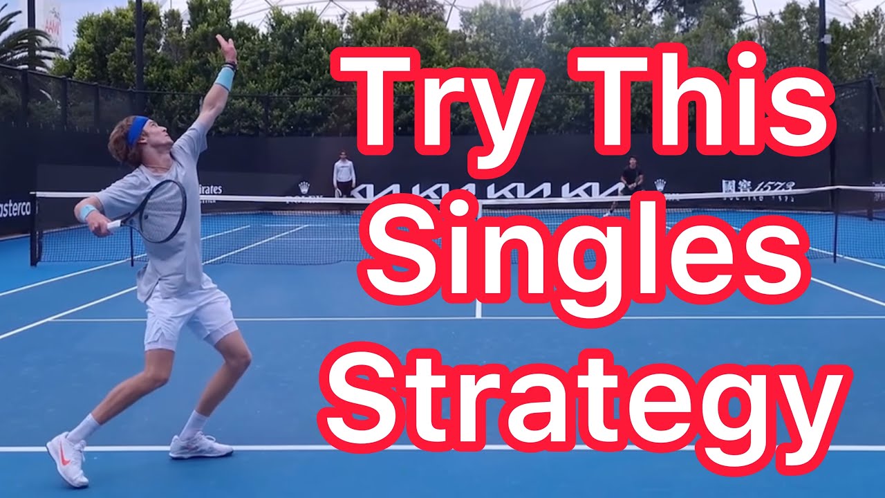 Dominate With Your Forehand (Simple Tennis Singles Strategy) - YouTube