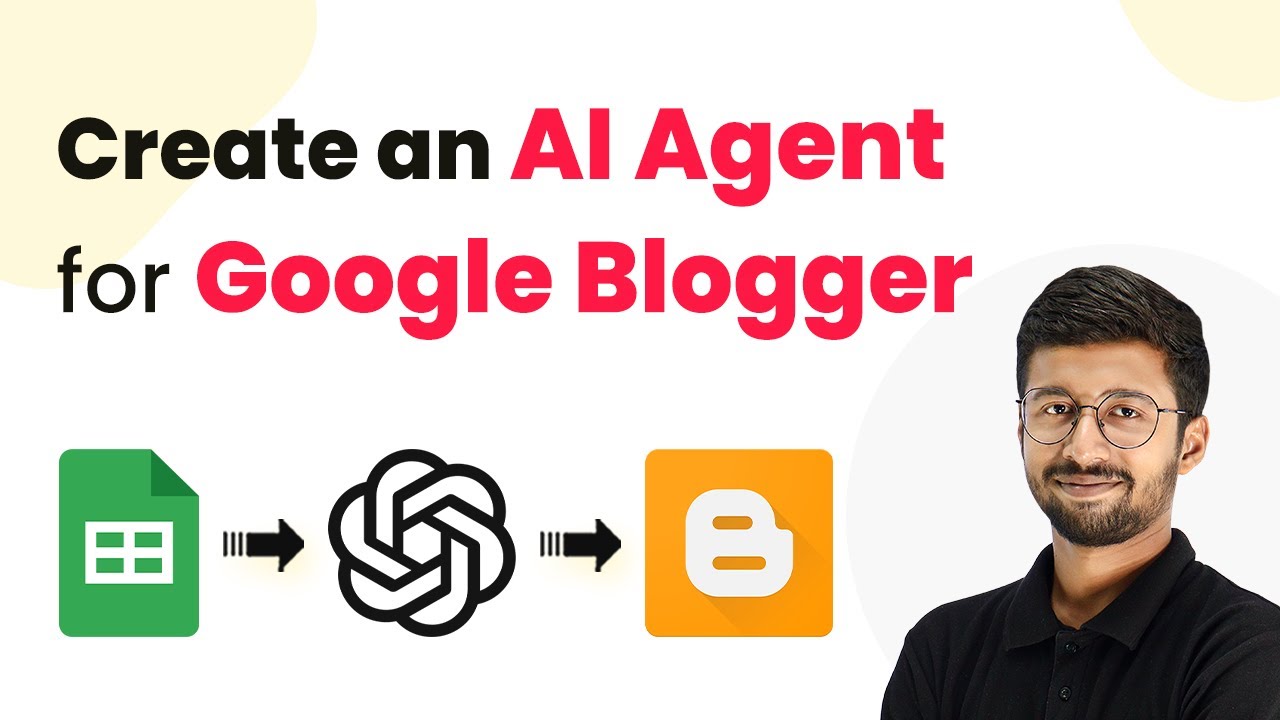 How to Create an AI Agent for Google Blogger - YouTube