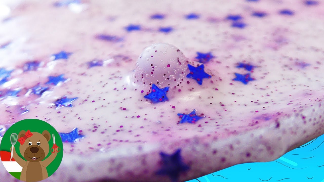 24 órás slime / Slime készítése / Mi történik a slime-al 24 óra után ...