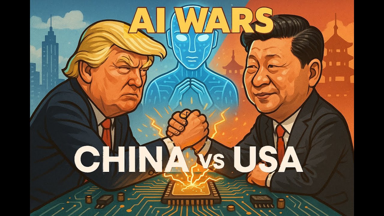AI Wars: China vs USA — Explained by AI Itself 🤖🌎 | The New Cold War ...