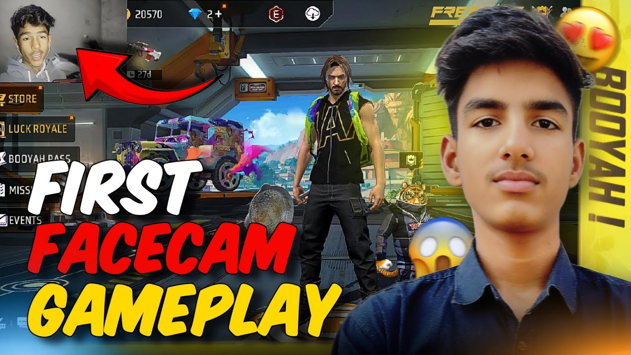 Finally FIRST FF GAMEPLAY WITH FACE 😎 - YouTube