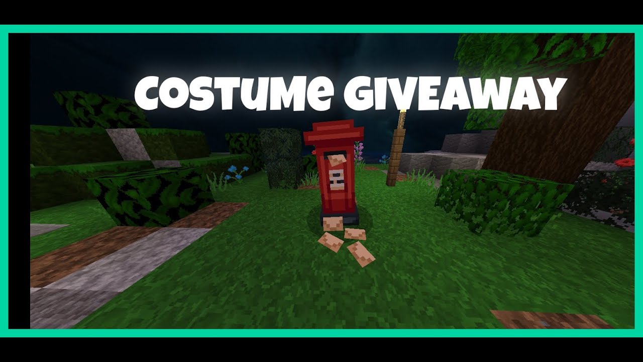 Hive Costume Giveaway [ CLOSED] | Minecraft - YouTube