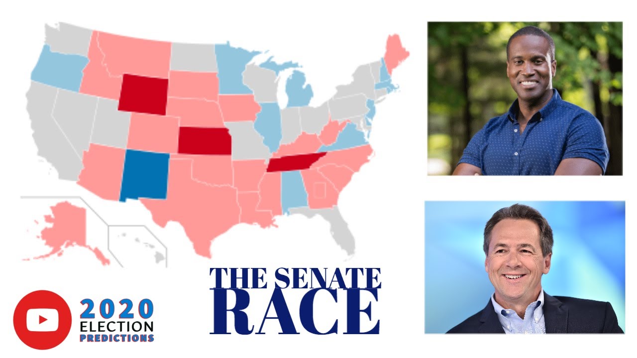 MY UPDATED 2020 SENATE PREDICTIONS! (6/1/2020) - YouTube