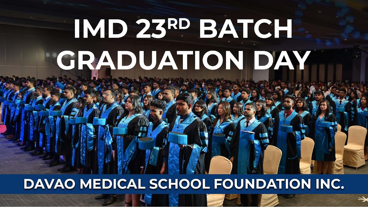 Graduation of MBBS students in the Philippines | Davao Medical School ...