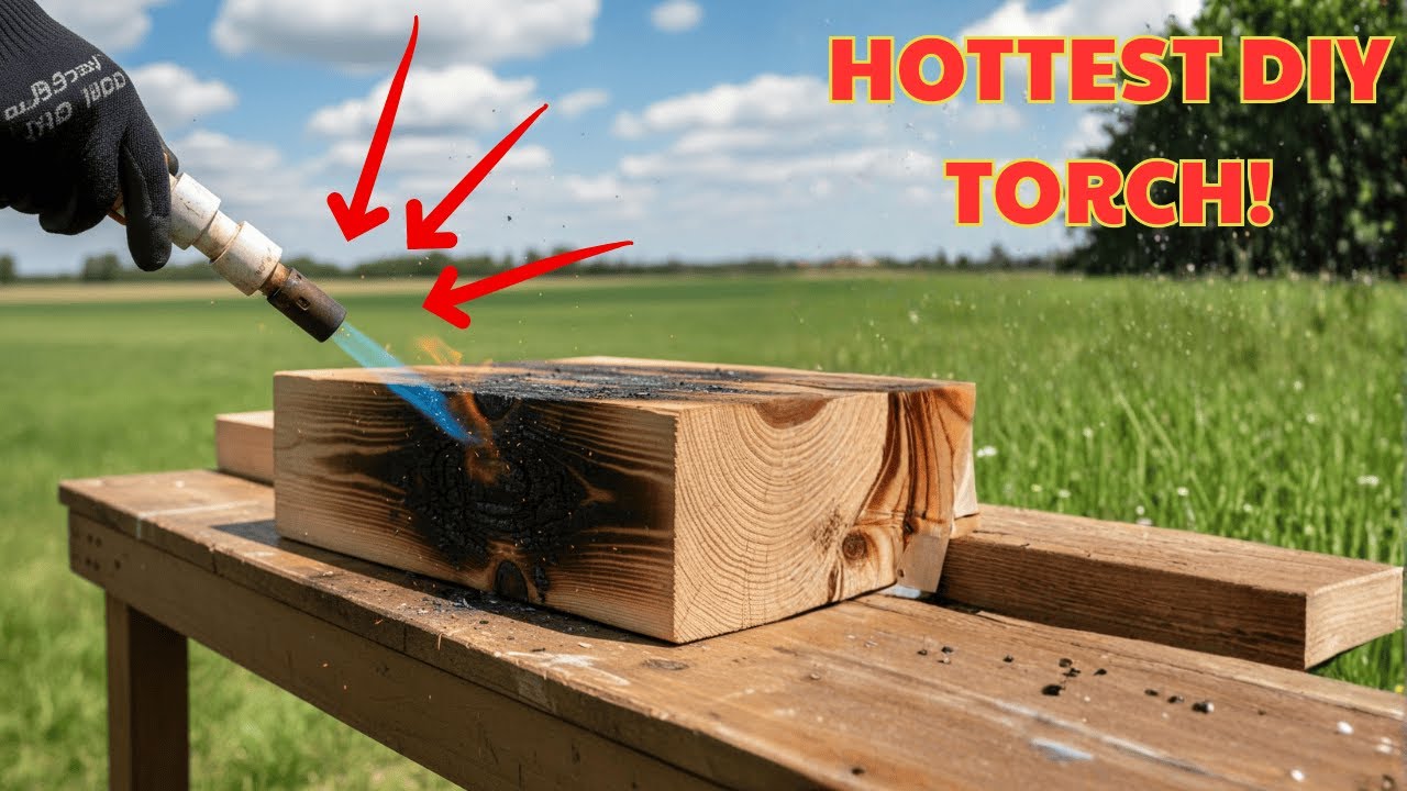 You WON’T BELIEVE This DIY PVC TORCH Idea — The Flame Is CRAZY! - YouTube