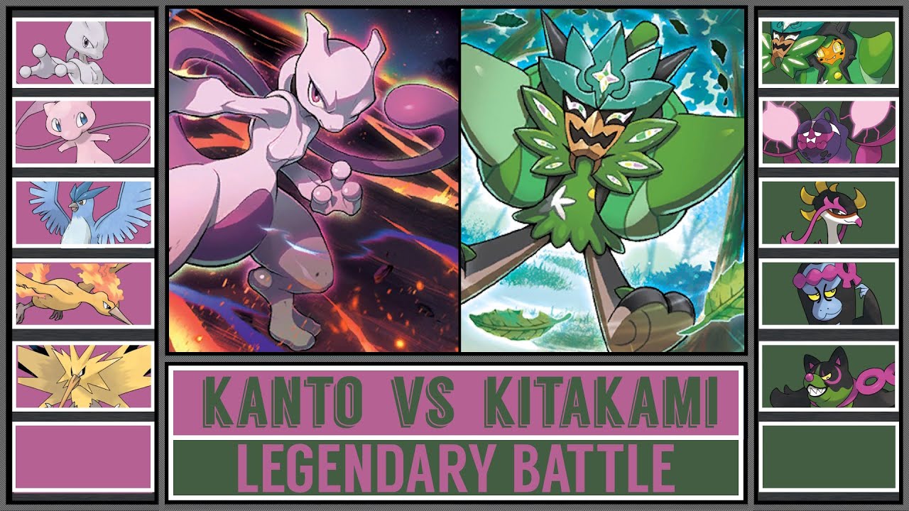 Battle of Legends: KANTO vs KITAKAMI [Pokémon Scarlet&Violet] - YouTube