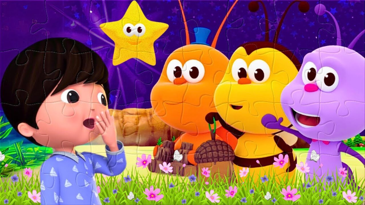 Little Baby Bum feat Boogie Bugs | Twinkle Twinkle Little Star | Jigsaw Puzzle Game - YouTube