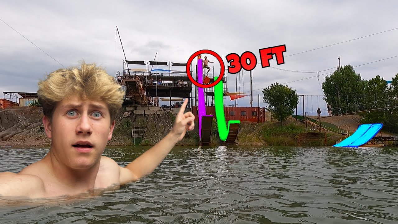 I Visited the Most Dangerous Backyard Waterpark (Redneck Waterpark) - YouTube