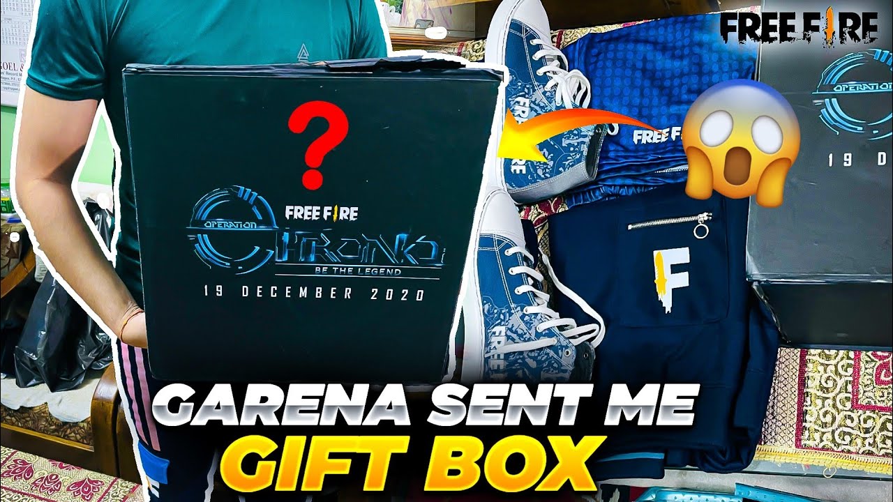 Garena Sent Me A Gift Box- Unboxing A Gift From Garena Free Fire- Romeo ...