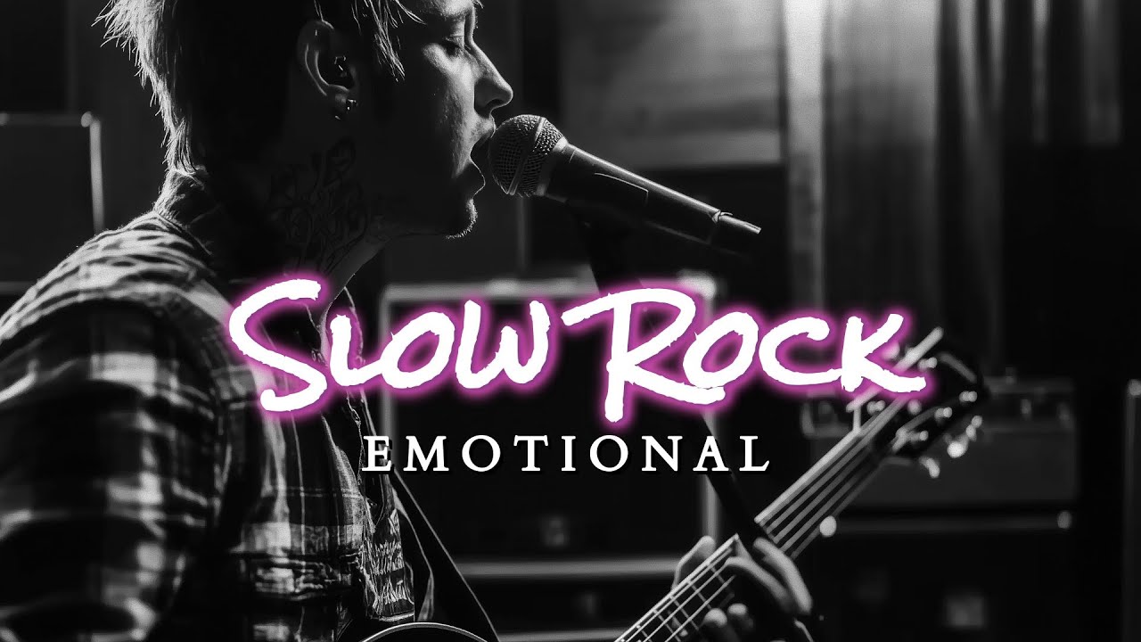 [PENSIVE Slow Rock Music] - Sleep & Rock 🎧 - Rock | Soothing | Lonely ...