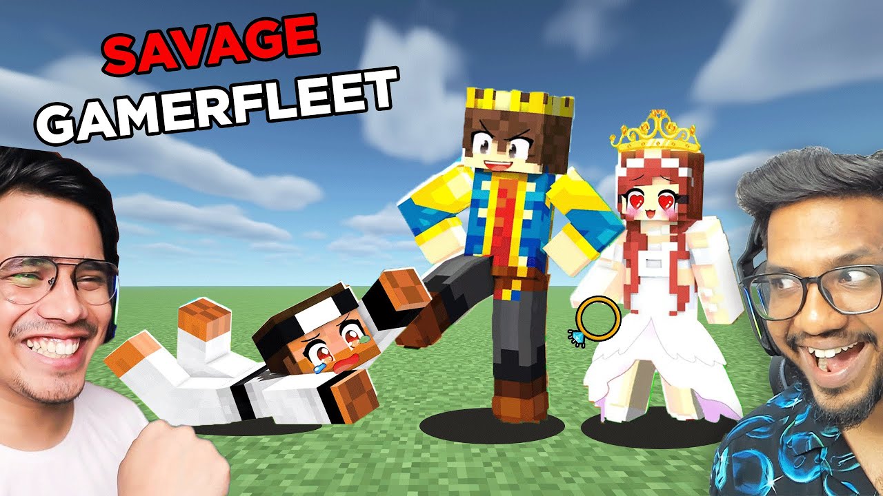 GamerFleet Stole Olly From Jack In Minecraft Savage Moments - YouTube