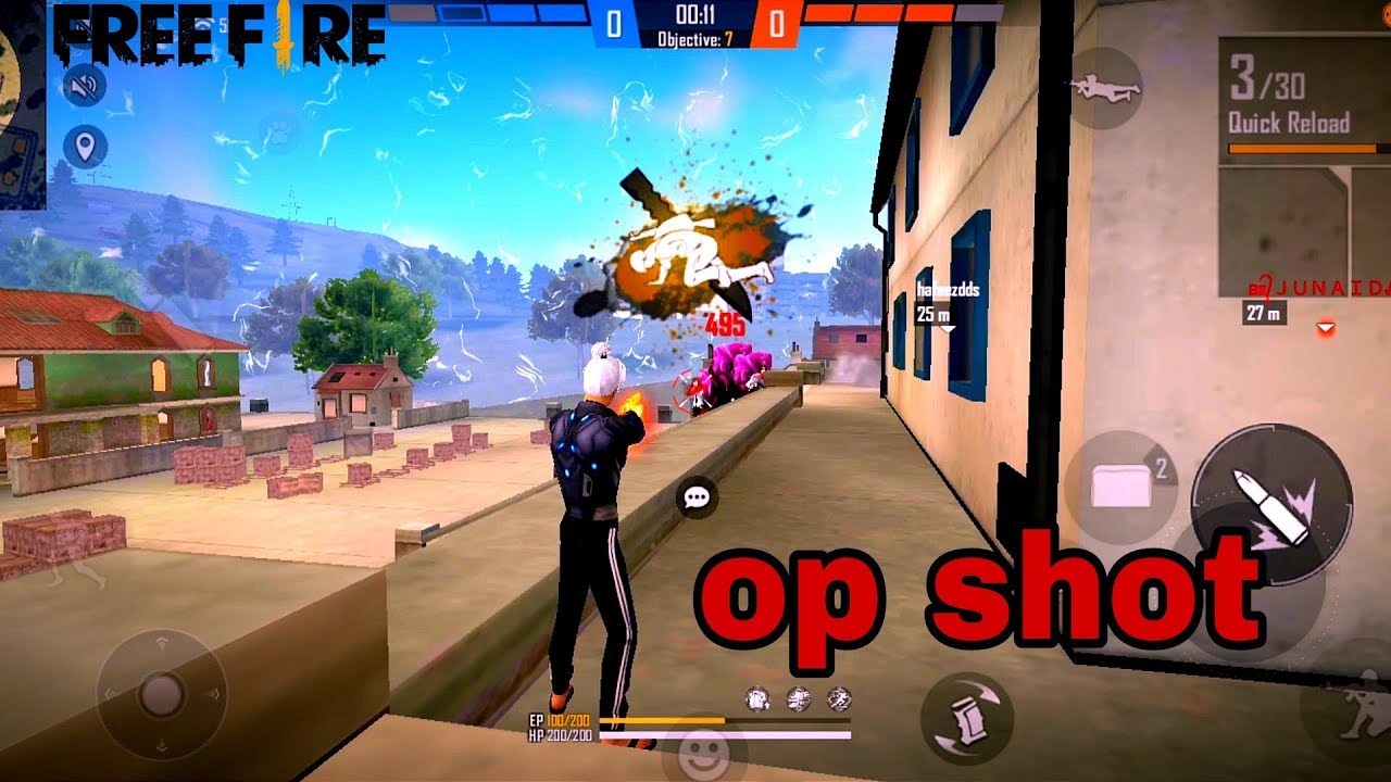 custom 3vs3 op match in free fire - YouTube