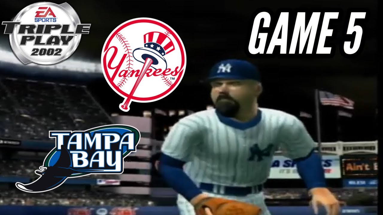 Triple Play Baseball 2002 Yankees Season Sim: Yankees vs Devil Rays ...