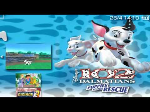 CUSTOM PSP/PS1 102 Dalmatians - Puppies to the Rescue - YouTube