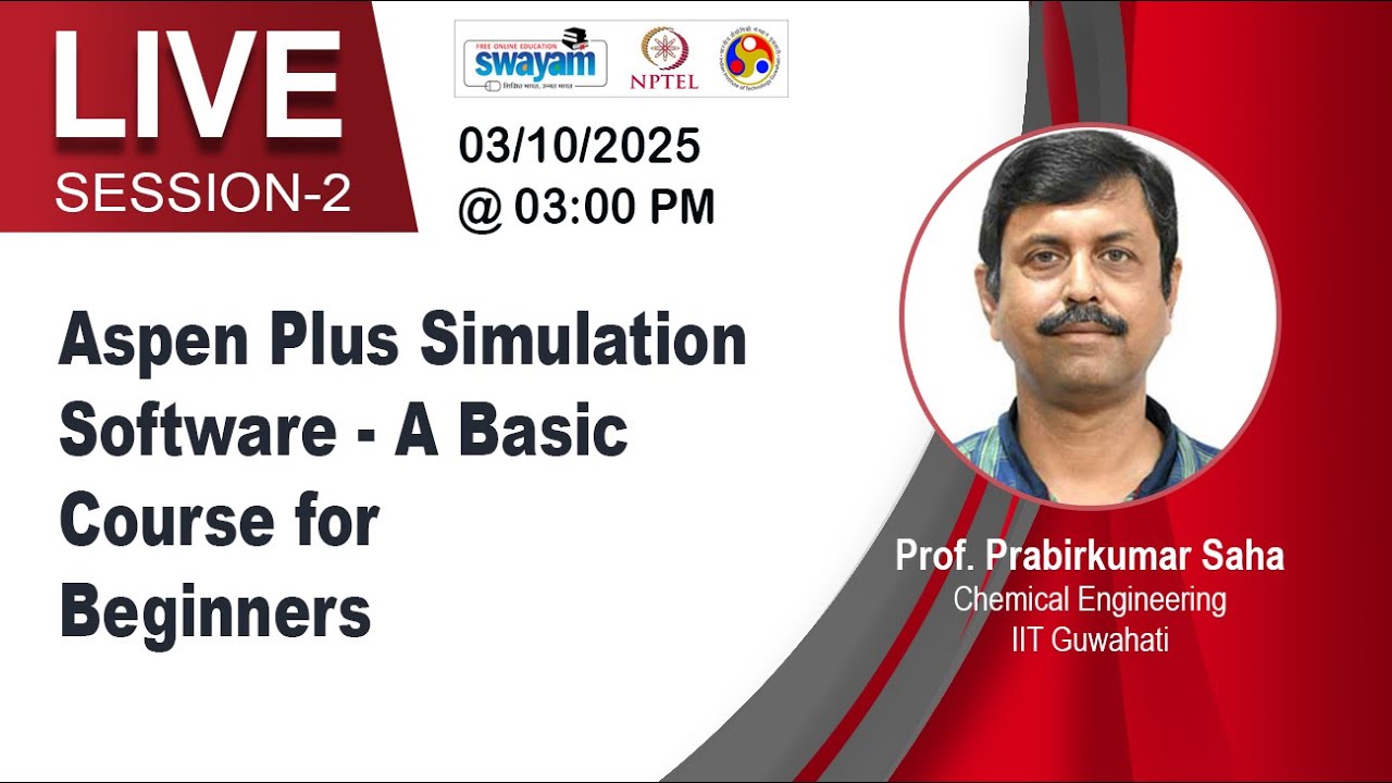 Aspen Plus Simulation Software - A Basic Course For Beginners - YouTube