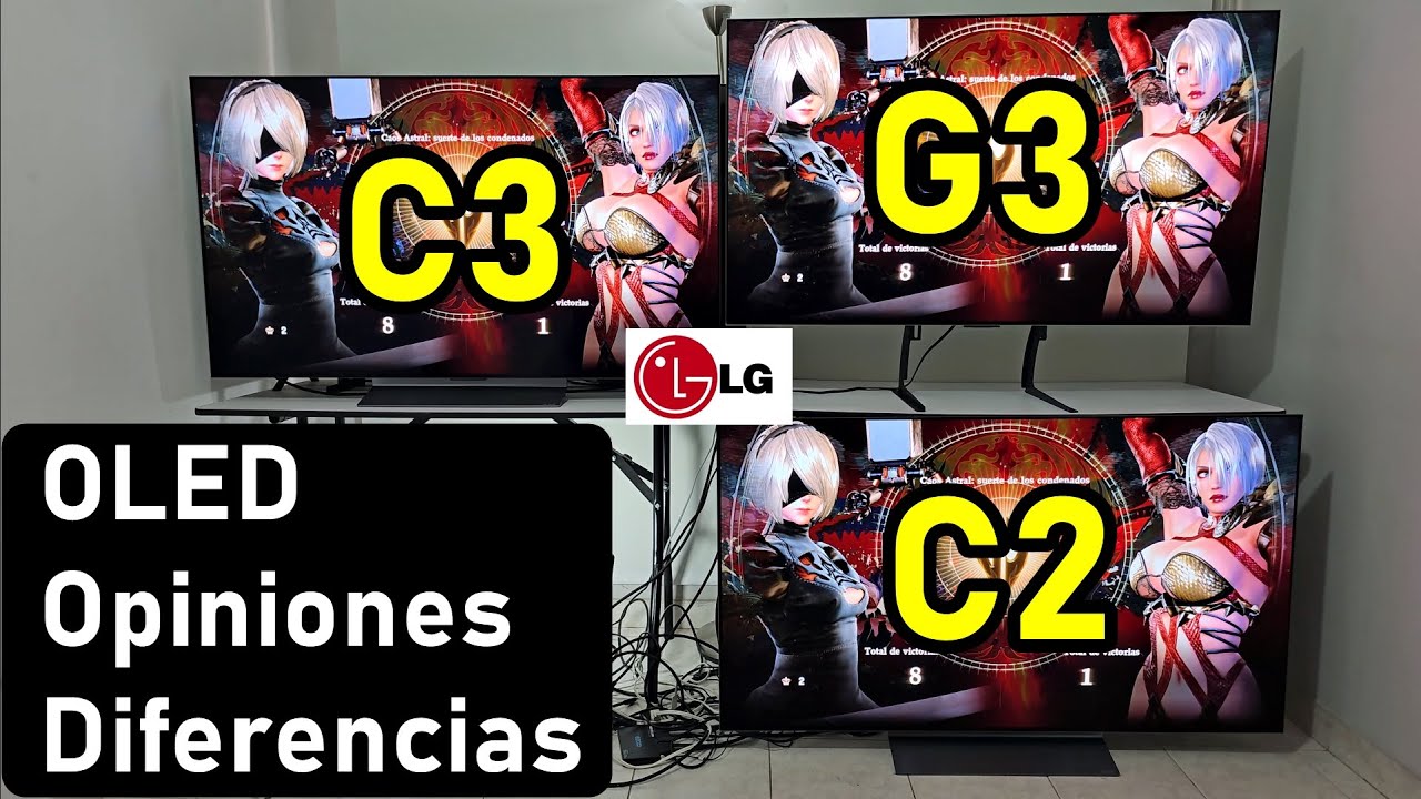LG C3 vs G3 vs C2: RESUMEN, OPINIONES Y DIFERENCIAS PRINCIPALES / OLED Smart TV - YouTube