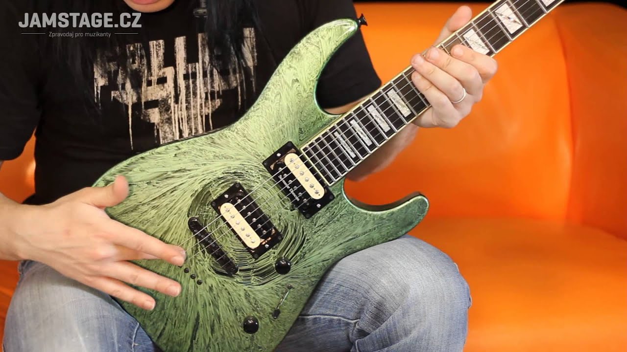 Jackson SLS3 Soloist Green Swirl (Pavel Marcel) - YouTube