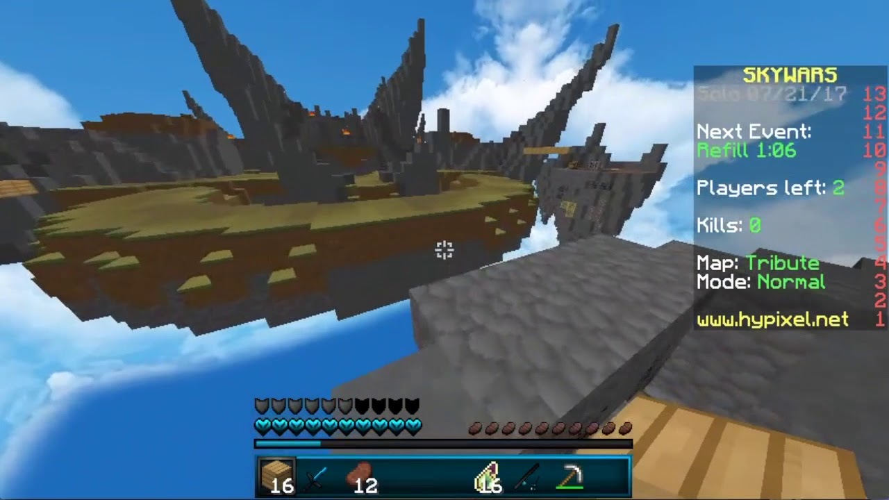 Frozen Core UHC PVP Texture pack - Skywars SOLO - YouTube