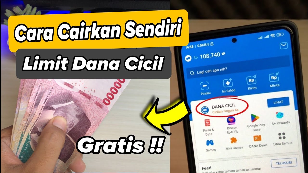 Cara Cairkan Limit Dana Cicil - Tanpa Jasa Gestun! - YouTube