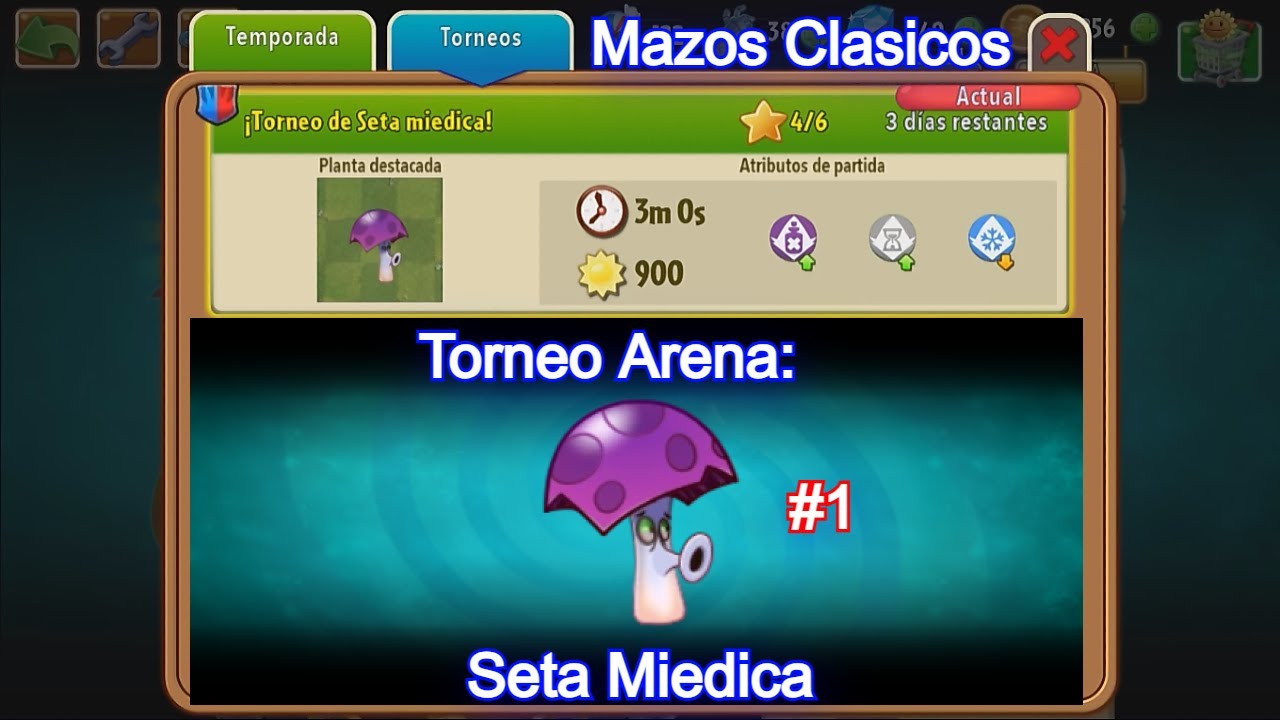 PVZ 2 [Arena: Seta Miedica] - YouTube