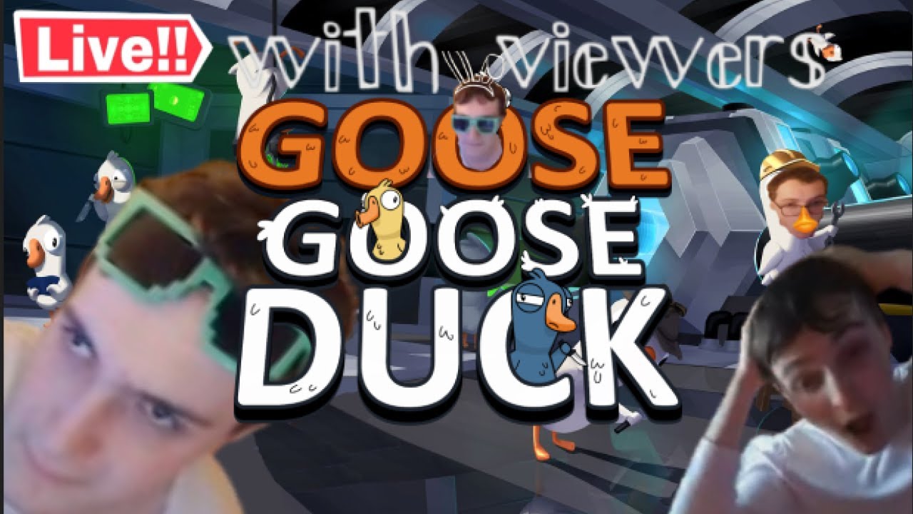 🔴Goose Goose Duck Live | Goose Goose Duck Lobbies With Viewers - Anyone ...