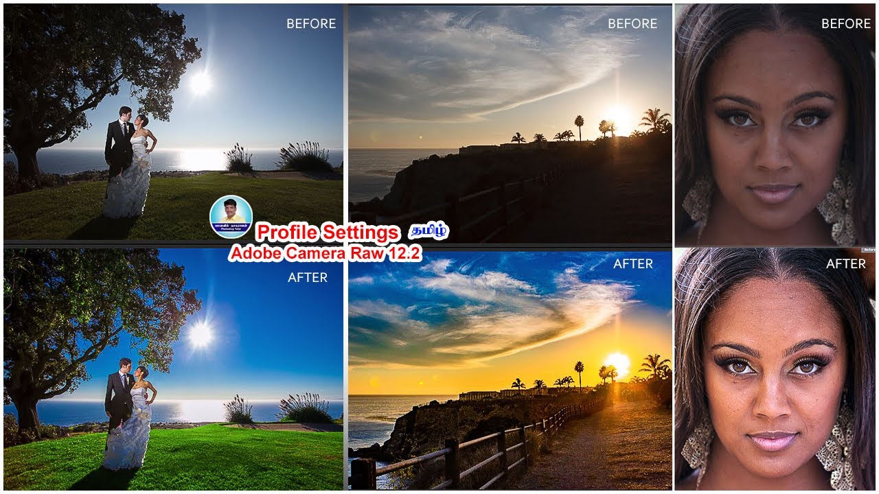 HOW TO SET PROFILE IN ADOBE CAMERA RAW in PHOTOSHOP CC 2020 - YouTube