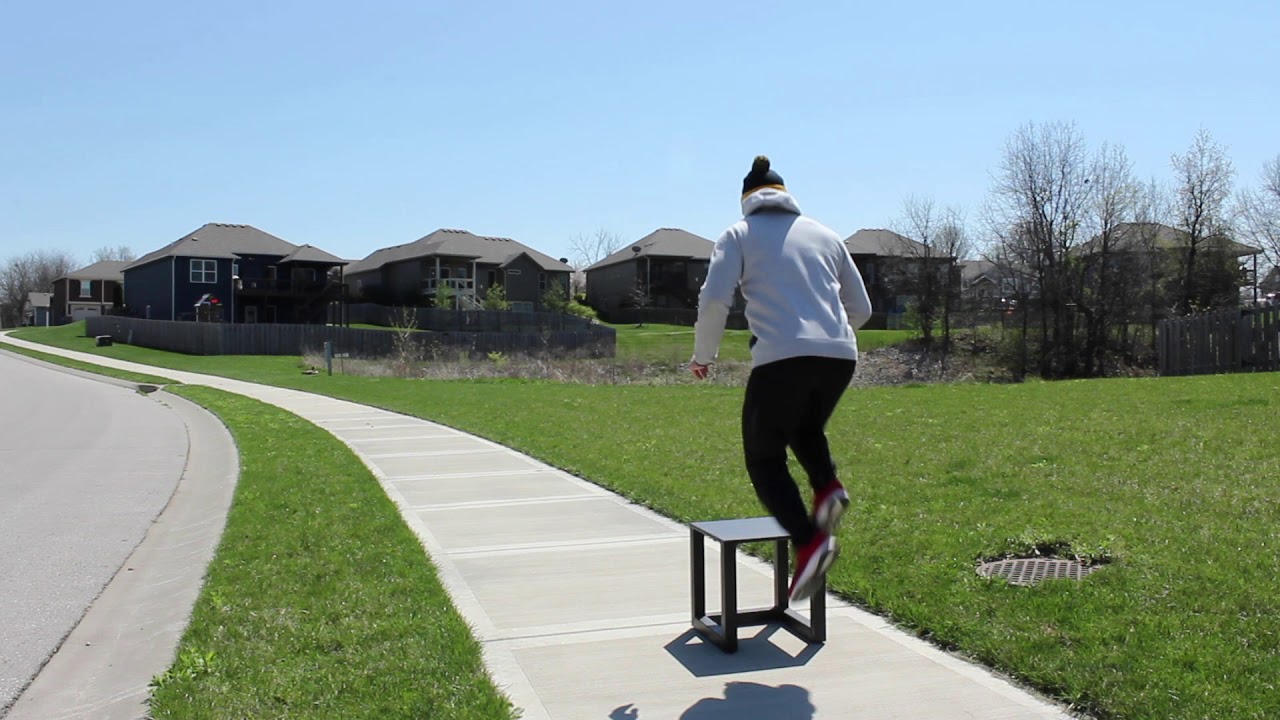 Box Jump - Double Contact to 1 Leg Stabilization - YouTube
