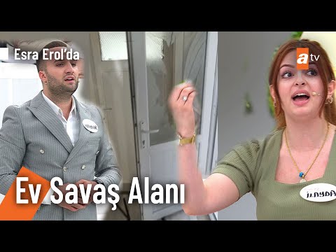 Evde kırılmayan cam kalmadı! - Esra Erol'da 12 Haziran 2024 @EsraErolatv
