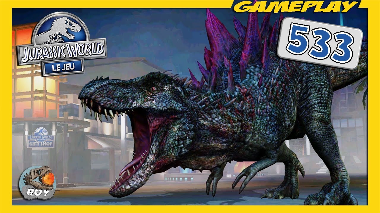 MORTEM REX, NOUVEAU BOSS JURASSIC WORLD: Le Jeu 533 - royleviking - YouTube
