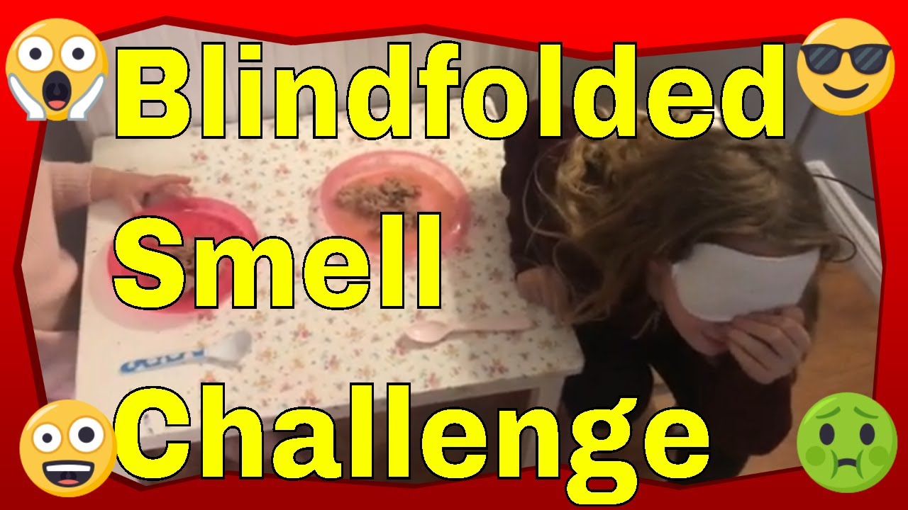 fun kids blindfolded smell challenge - YouTube