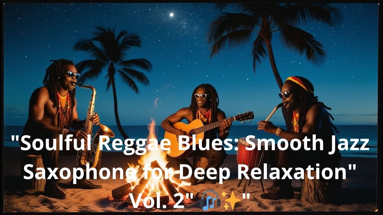 Soulful Reggae Blues chill Instrumentals Vol 2 : Smooth Jazz Saxophone ...