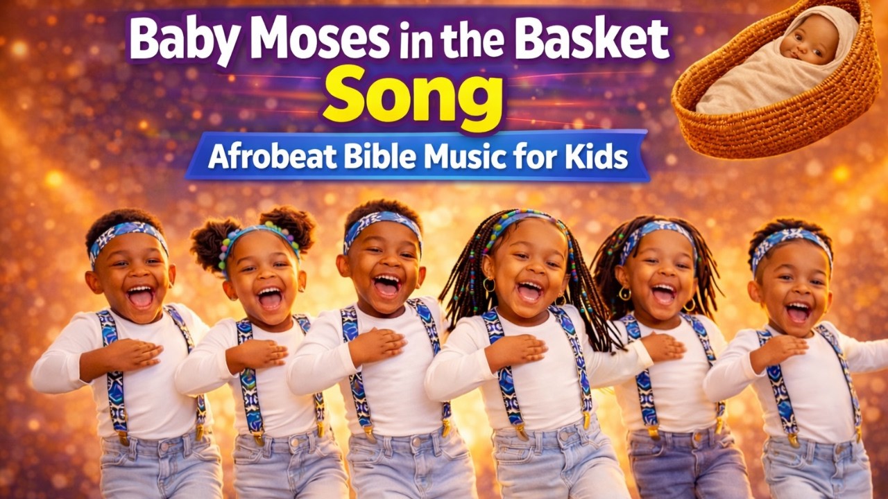 Baby Moses in the Basket Song | Afrobeat Bible Music for Kids - YouTube