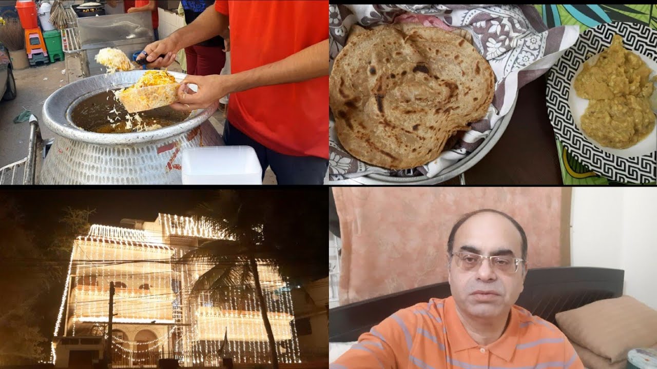 Very Tasty Chicken Biryani in Lunch ! Paratha With Daal in Breakfast ...