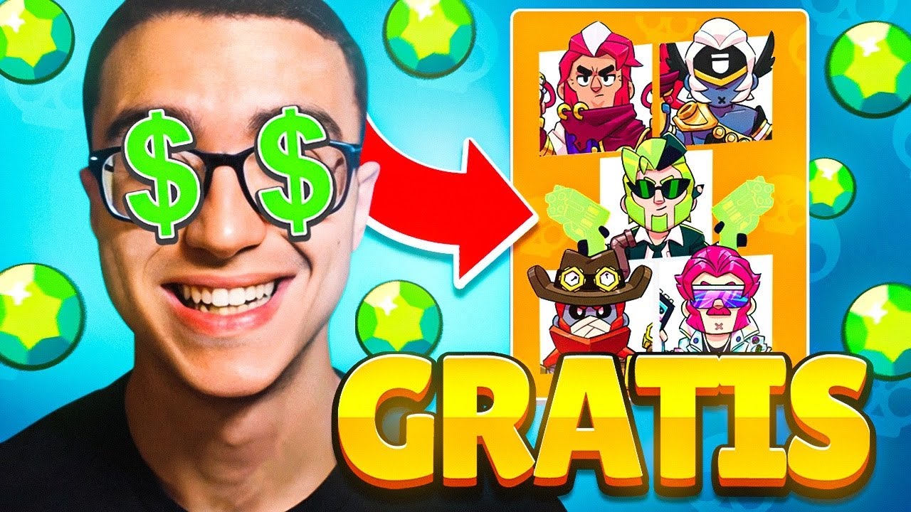 ESCOGE la SKIN GRATIS de COLT que QUIERAS en BRAWL STARS🤑 - YouTube