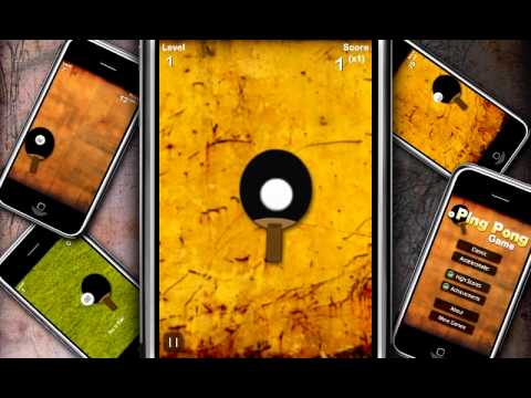 Ping Pong Game iPhone & iPod - YouTube