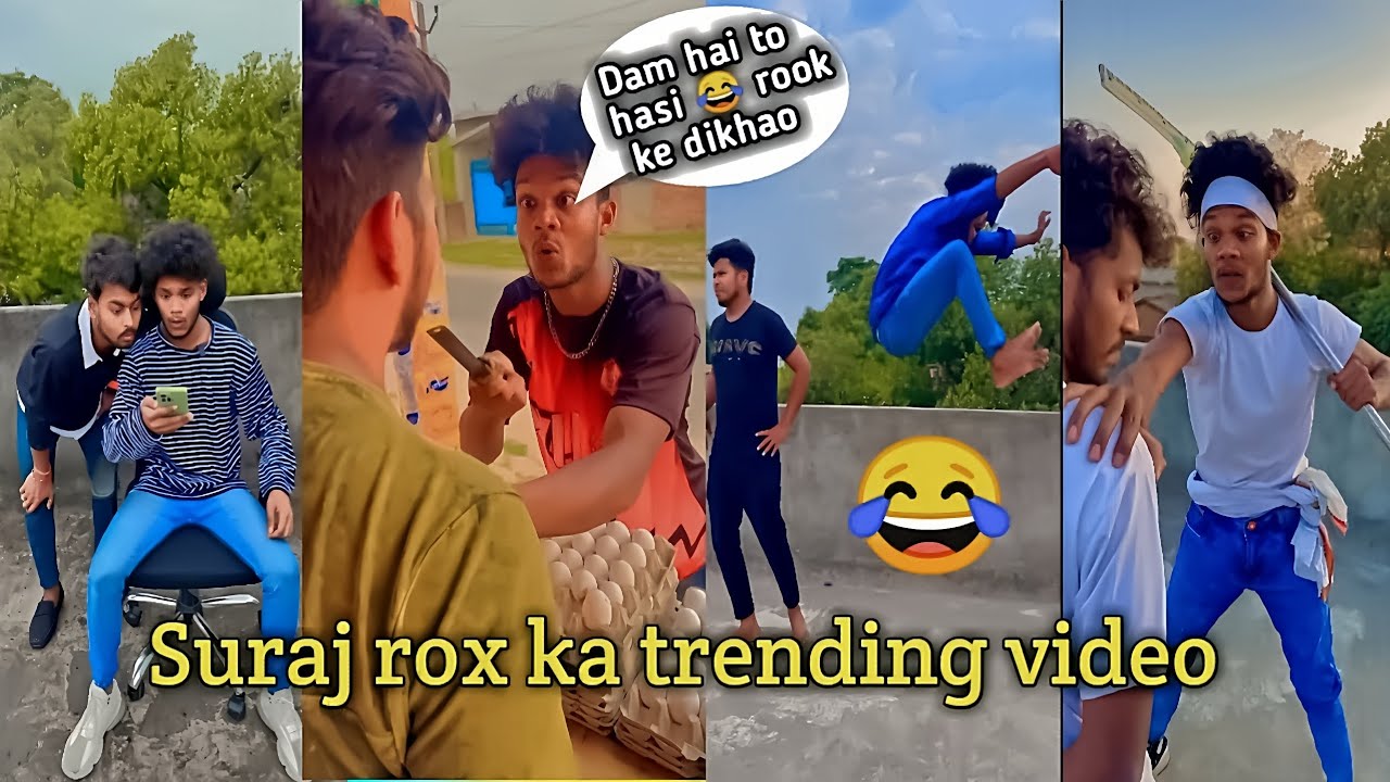 Suraj rox trending📈 comedy 😂 video 📸 || suraj rox comedy videos || Dam ...