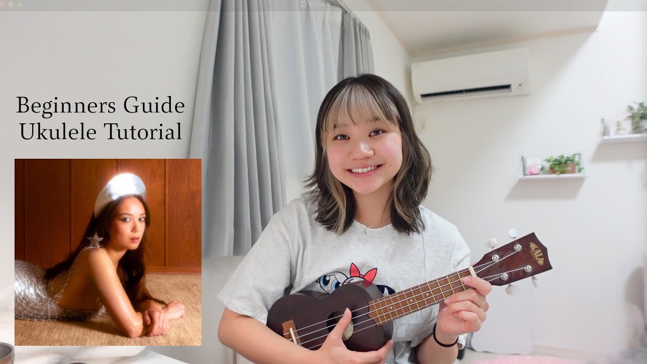 Ukulele Tutorial: Promise by Laufey (strum pattern, chords, step by ...