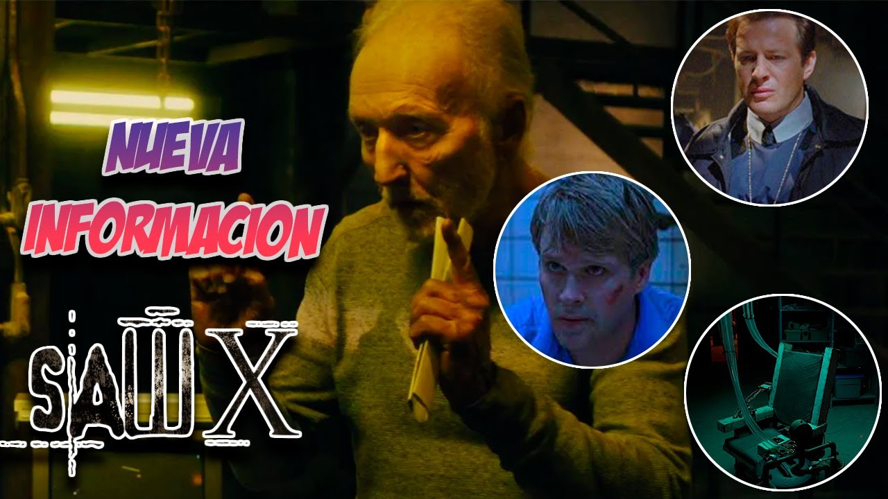SAW X | Nueva información desvelada... | Tráiler doblado, ¿Dr. Gordon ...