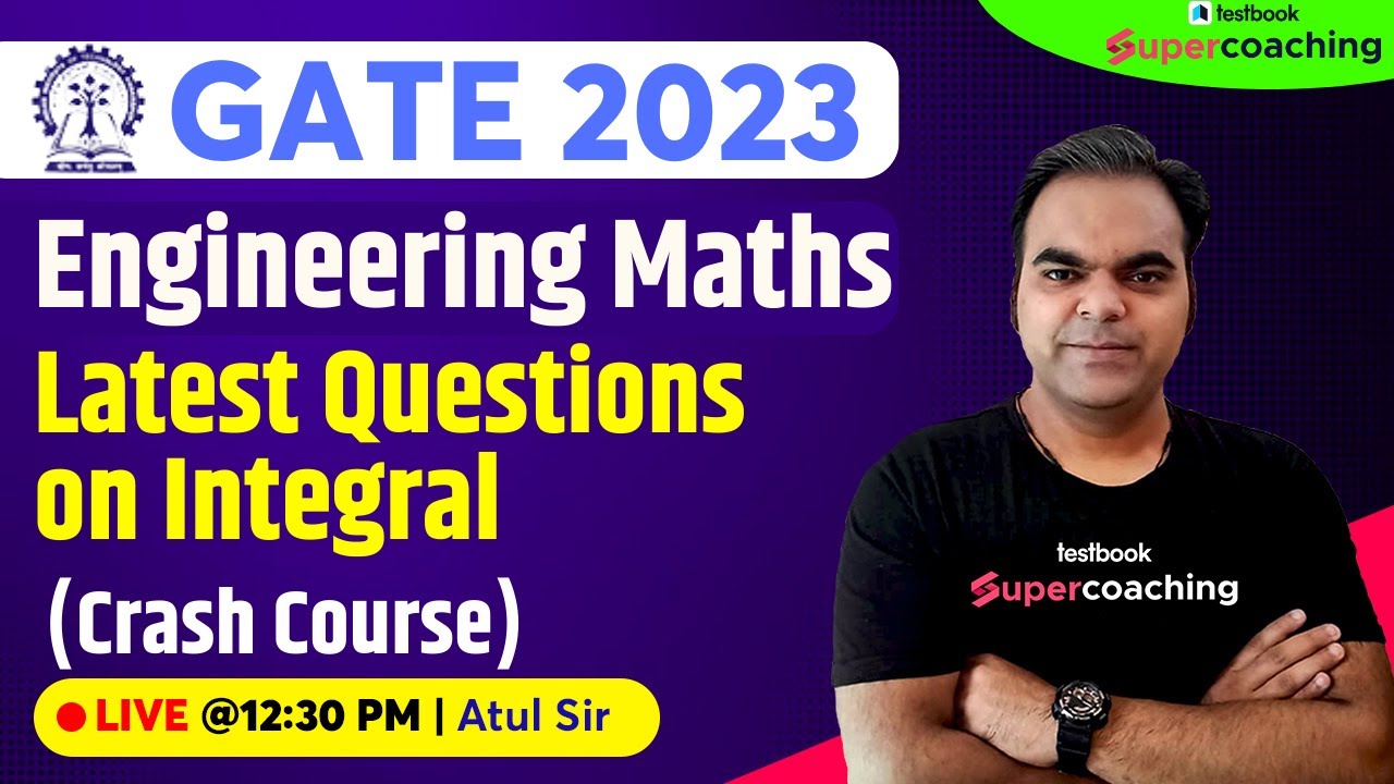 GATE Engineering Mathematics Lecture 2023 | Latest Questions on ...