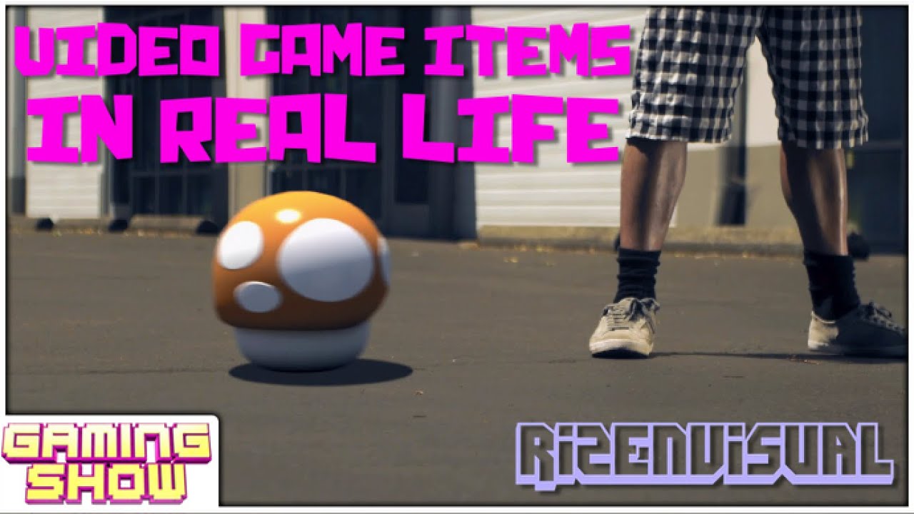 Video Game Items in Real Life - YouTube