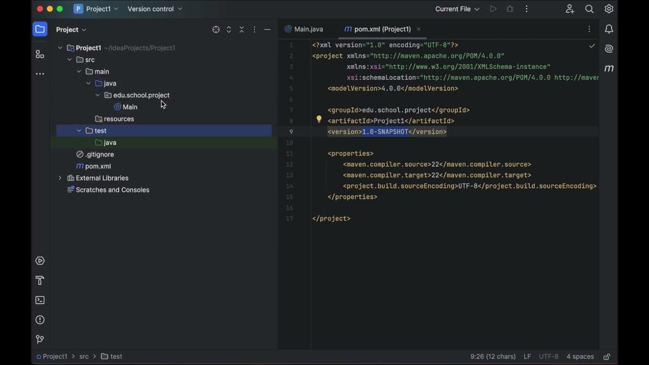 How to create a Maven project in IntelliJ. - YouTube