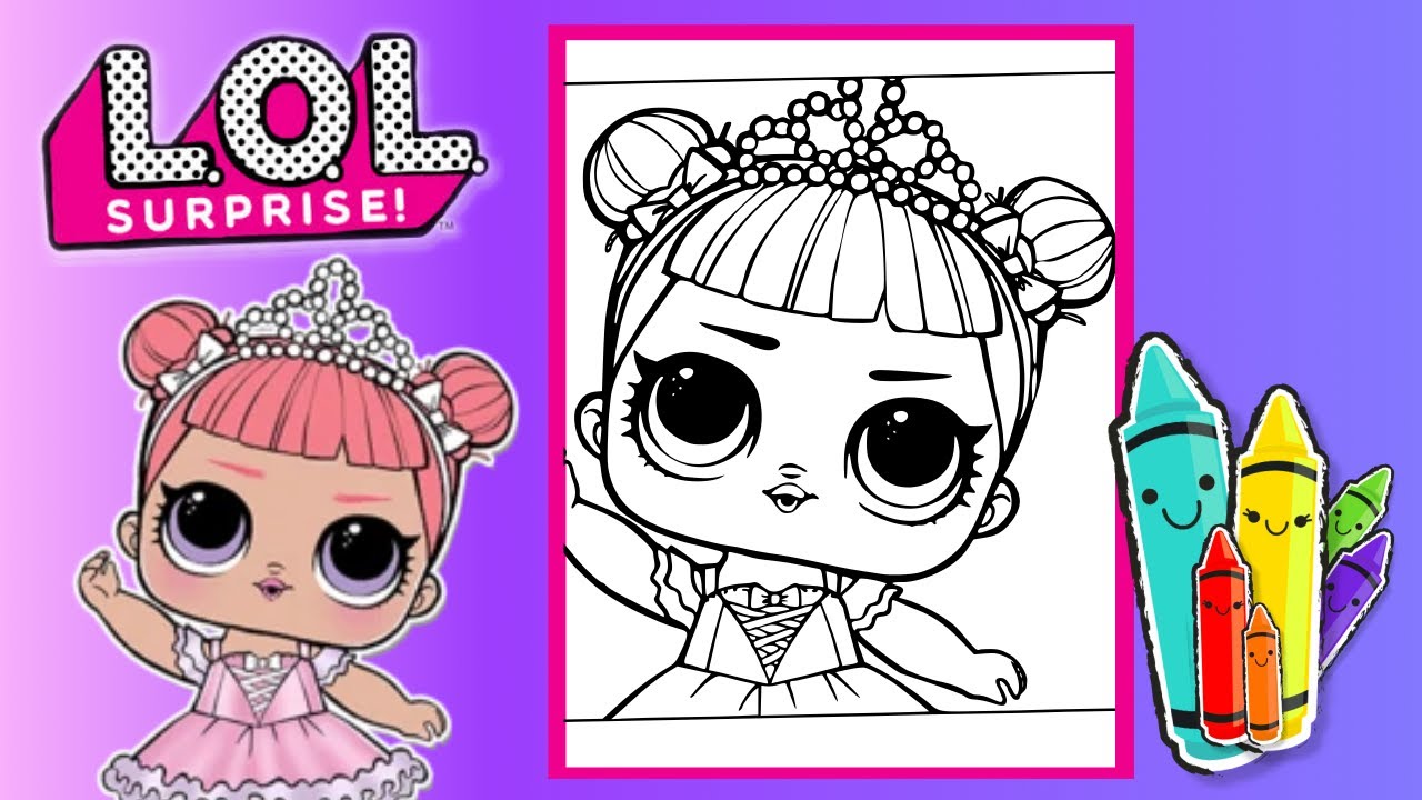 The Best Lol Surprise Coloring Page | Center Stage - YouTube