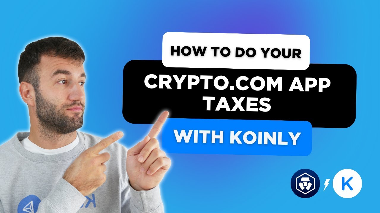 How To Do Your Crypto.com APP Taxes FAST With Koinly - YouTube