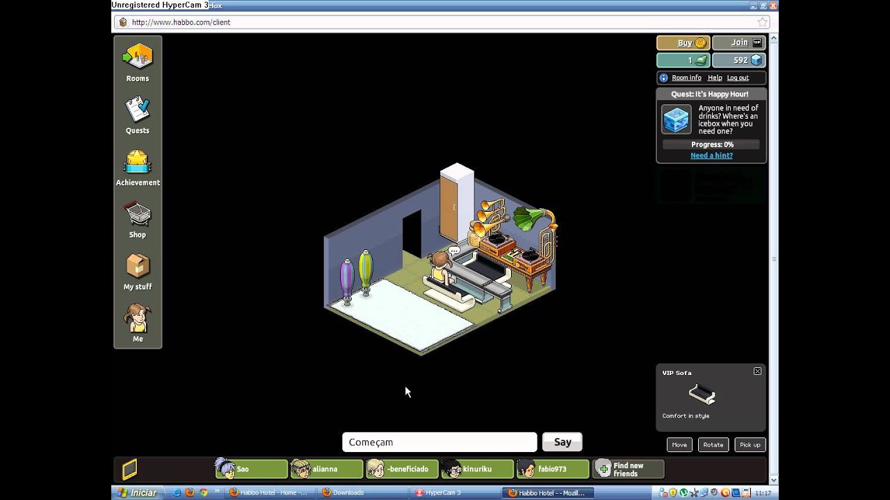 - Habbo inglês , Nova Camera. - YouTube
