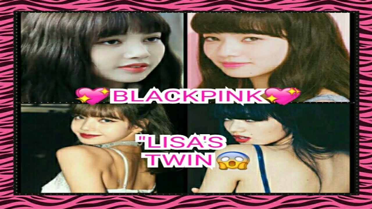 BLACKPINK LISA'S TWIN😱(Lisa And Nana) - YouTube