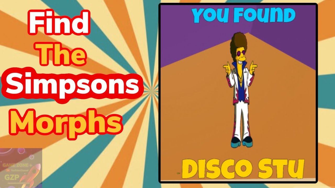 How to find “Disco STU” Morph in Find the Simpsons Game. #roblox - YouTube