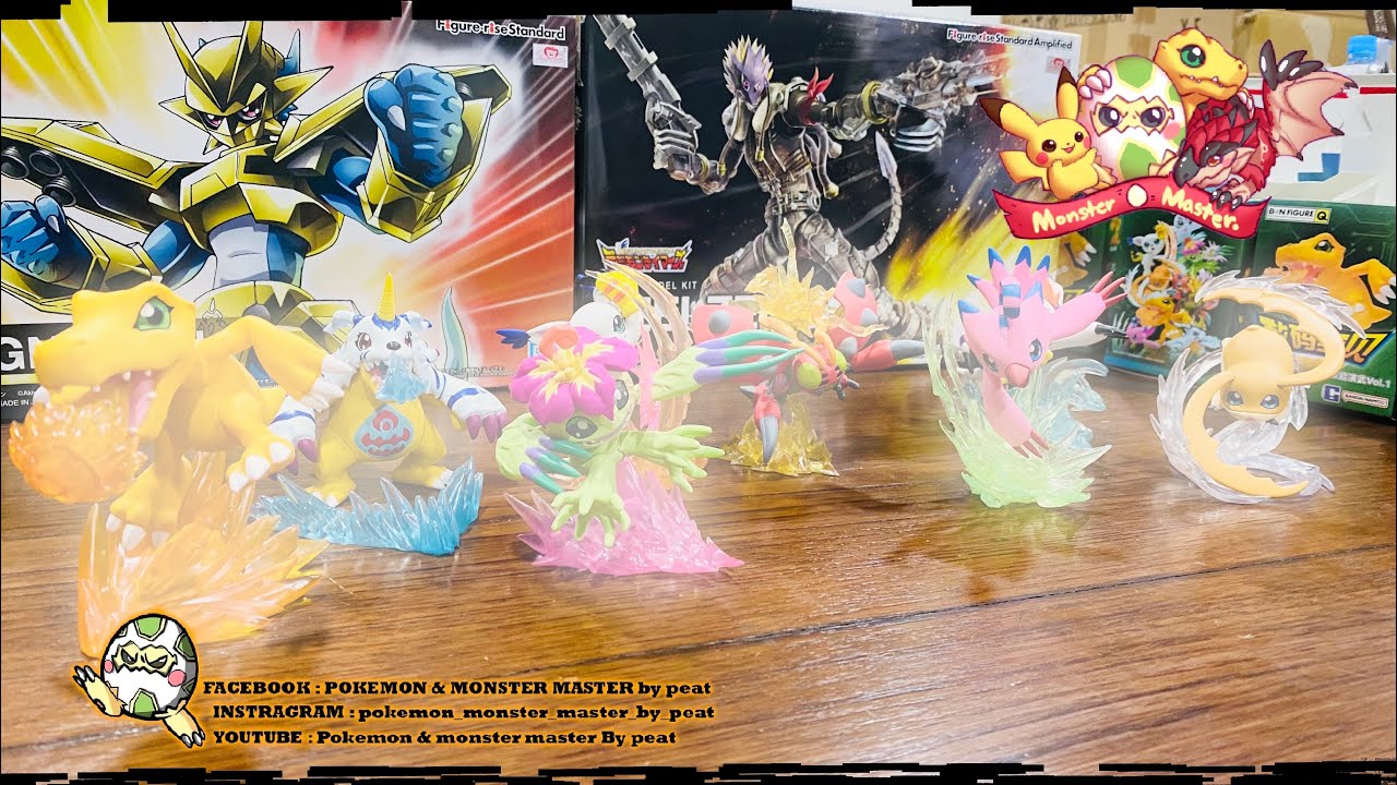 [Unbox] Digimon blind box | Digimon adventure 01 (ดิจิมอน) | BN figure ...